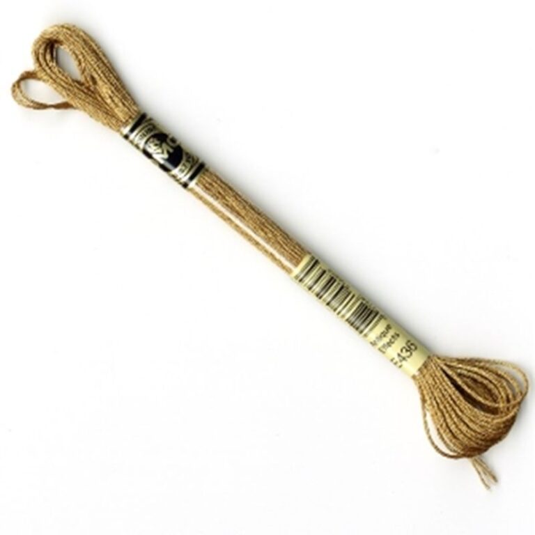 Broderigarn - DMC - Guld - Farvekode E436 - Hobbygården